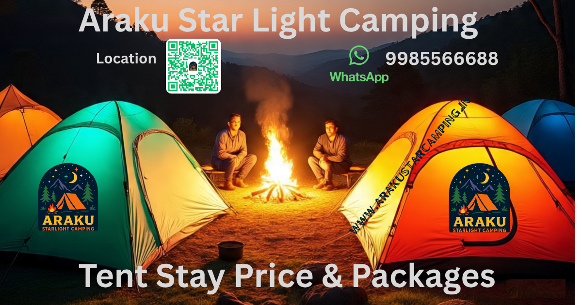 Araku Tent Stay Price and Packages | Book in Araku Starlight Camping
